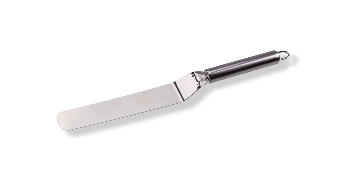 30 cm-es fém hajlított spatula - Süss Velem.com