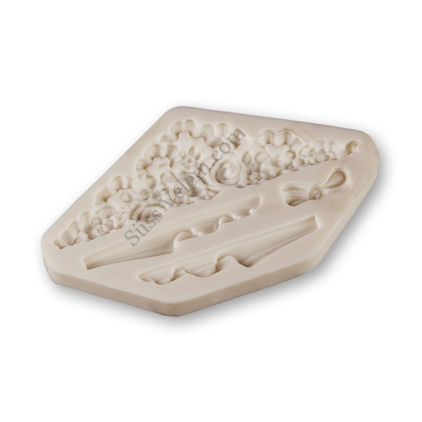 Barokk függöny fondant szilikon forma - Süss Velem.com