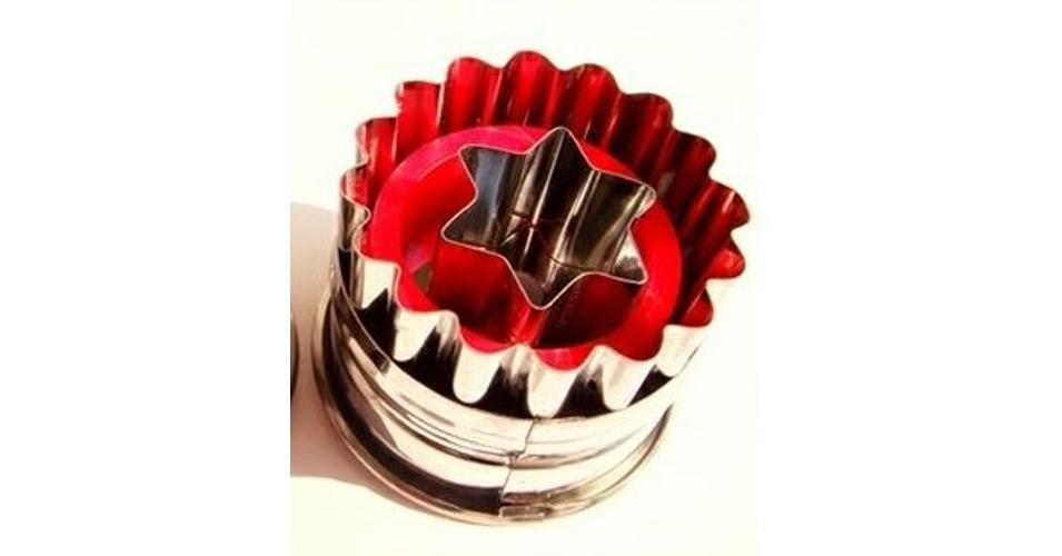 Csillag közepű mini linzer forma - Süss Velem.com