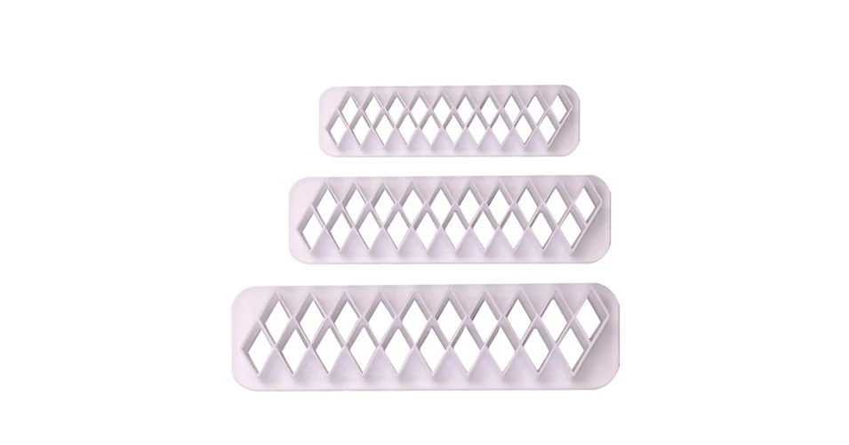 Fedezd fel az új 3 részes geometrikus rombusz alakú fondant kiszúró ...