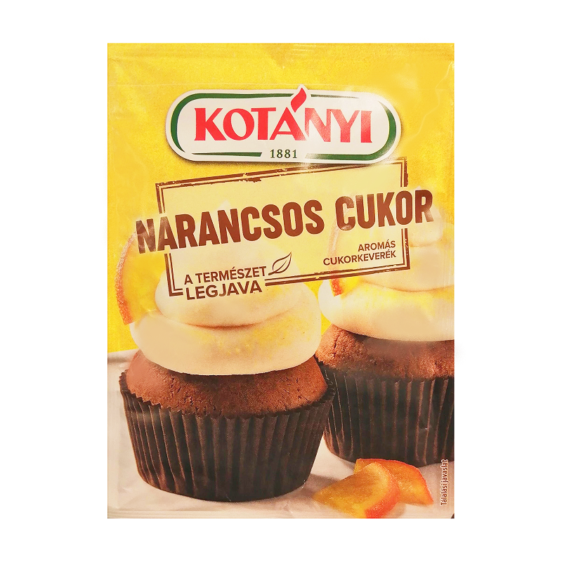 Narancsos cukor Kotányi 50 g - Süss Velem.com